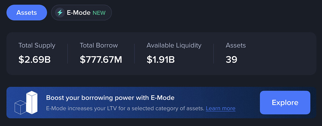 E-Mode and Liquidation Threshold in the BNB Chain Core pool - Proposals - Venus Community